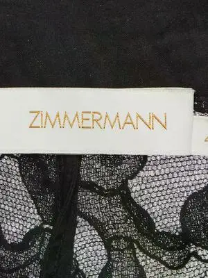 Zimmermann Illuminate Lace Wide-leg Trousers