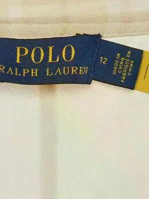 Polo Ralph Lauren Plaid Ruffle-trim Maxi Skirt
