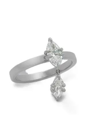 JEWELS AFICIONADO Celestial Drop Diamond Ring