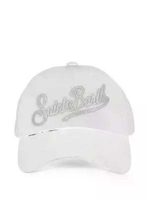 MC2 SAINT BARTH Crystal-embellished Baseball Cap