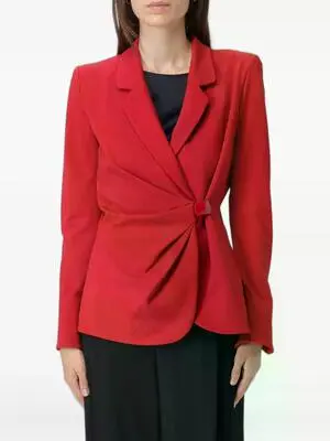 Emporio Armani Draped Single-button Jacket