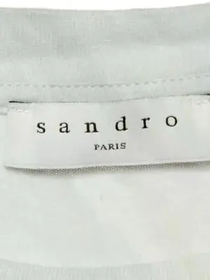 Sandro Flocked Jersey T-shirt