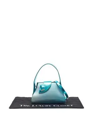 Gcds Comma Shoulder Bag - Blue