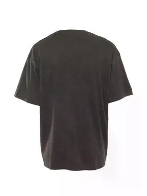 Gucci Embroidered Logo Crewneck T-shirt