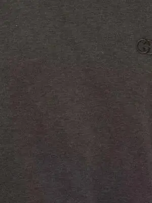 Gucci Embroidered Logo Crewneck T-shirt