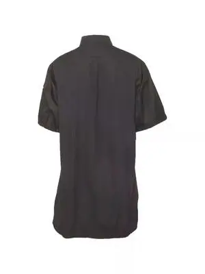 Prada Triangle Logo Short-sleeve Shirt