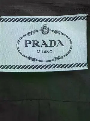 Prada Triangle Logo Short-sleeve Shirt