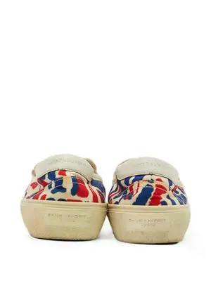 Saint Laurent X Matt Connors Skate Sneakers