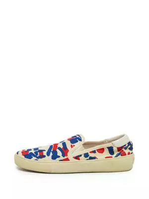 Saint Laurent X Matt Connors Slip-on Sneakers