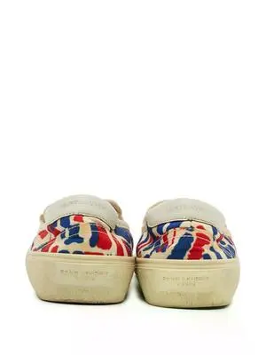 Saint Laurent X Matt Connors Slip-on Sneakers