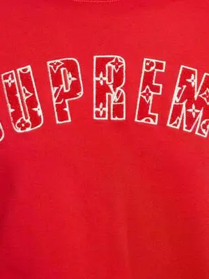 LOUIS VUITTON X Supreme Arc Logo Crew-neck Sweater