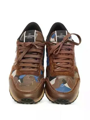 Valentino Garavani Rockrunner Camouflage Sneakers