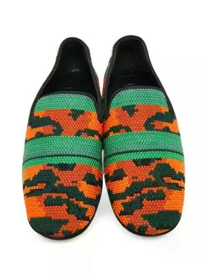 Loewe Anagram Smoking Slippers