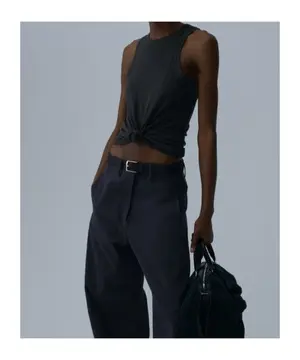 Magda Butrym Knot-detail Tank Top
