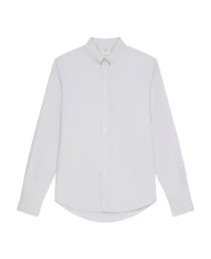 Givenchy 4g Embroidered Long-sleeved Shirt - Gray