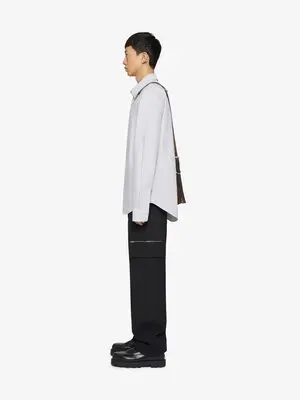 Givenchy 4g Embroidered Long-sleeved Shirt