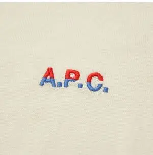 A.p.c. Logo Embroidered Knit Jumper - No