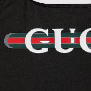 Gucci Printed Sparkling Jersey Swimsuit