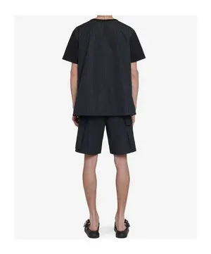 Alexander McQueen Stripe Detailed Crewneck T-shirt