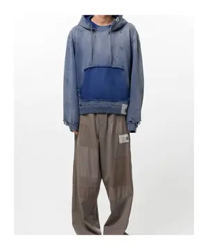 Mihara Yasuhiro Distressed Hoodie