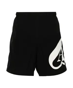 Alexander McQueen Printed Swim Shorts