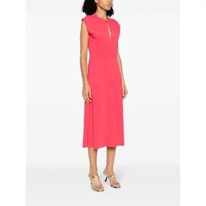 FORTE_FORTE Cady Crepe Short-sleeve Dress