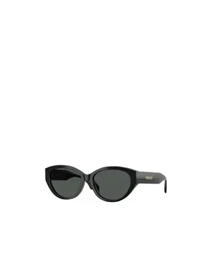 Versace Oval-frame Sunglasses - Black