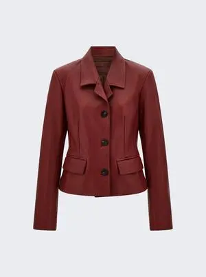 FERRAGAMO Fitted Deerskin Jacket