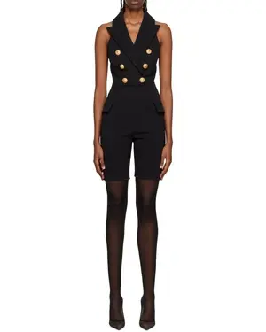 Balmain Buttoned Jumpsuit