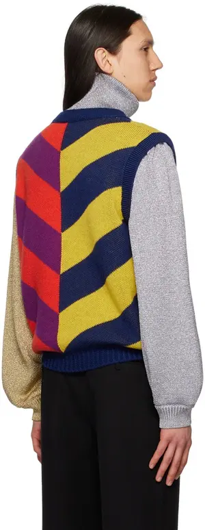 Gucci Striped Jacquard Knitted Sweater