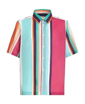 Etro Vertical-stripe Shirt - Multicolor