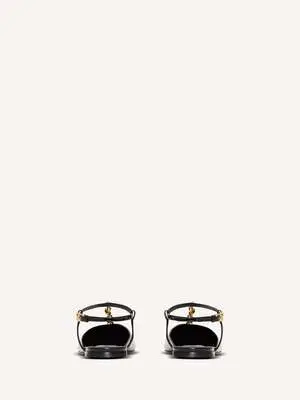 Balmain Sync Chain Patent Leather Sandals