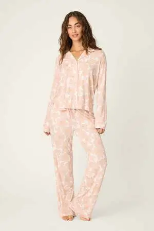 PJ Salvage Poppy Dreams Floral Pajama Set