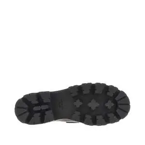 Prada Spazzolato Leather Loafers With Lug Sole