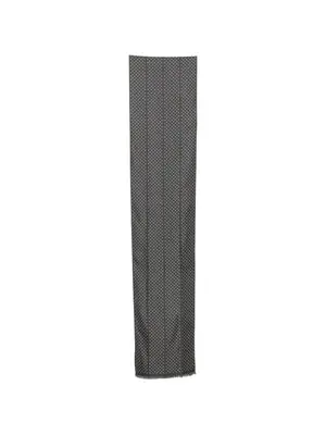 TOM FORD Sciarpa Grande A Pois "silk Large Polka Dot Scarf Cm 6x222 - Brown