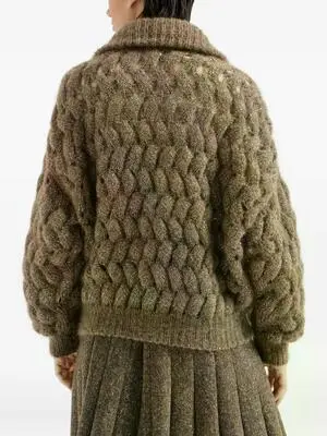 Brunello Cucinelli Mohair And Wool Cardigan