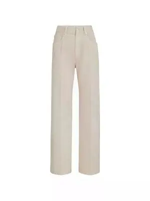 Brunello Cucinelli Dyed Denim Loose Trousers