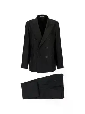 Tagliatore Vesuvio Double-breasted Suit - Grey