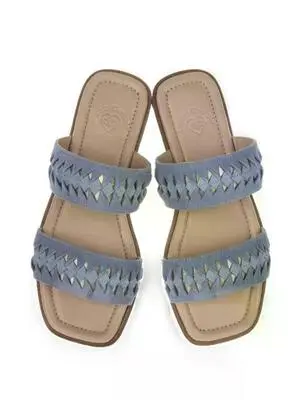 MARIETTA CHROUSALA Amaryllis Braided Leather Sandals