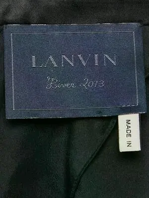 LANVIN Velvet Shawl Collar Blazer
