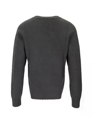 LA ROSE V-neck Knitted Sweater