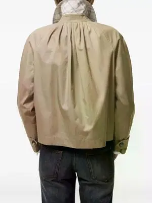 Burberry Tropical Gabardine Oversized Jacket
