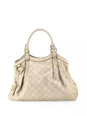Gucci Sukey Ssima Leather Medium Tote Bag