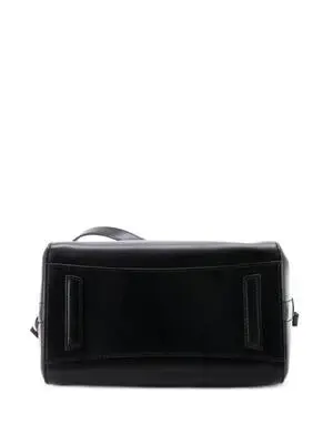Givenchy Antigona Mini Satchel In Glazed Leather - Black