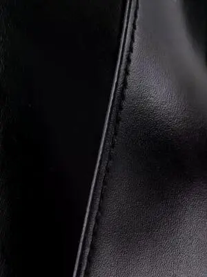 Givenchy Antigona Mini Satchel In Glazed Leather - Black