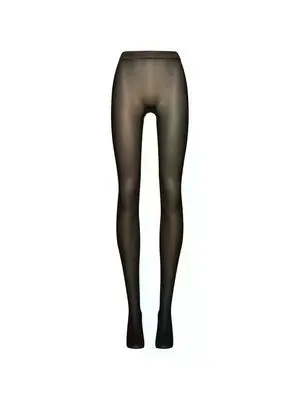 Wolford Twenties Fishnet Tights - Brown