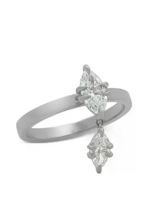 JEWELS AFICIONADO Celestial Drop Diamond Ring
