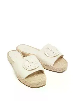 Tory Burch Double-t Flat Espadrilles