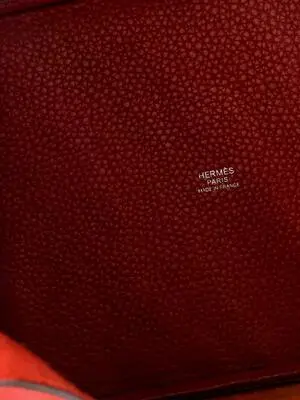 Hermès Picotin Lock Bag Clemence Mm - Red