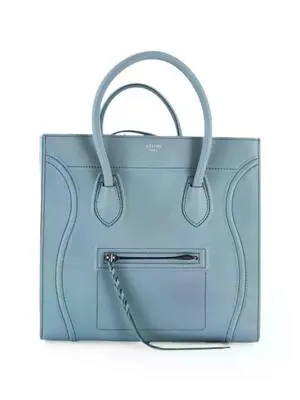 Celine Grainy Leather Medium Phantom Tote Bag